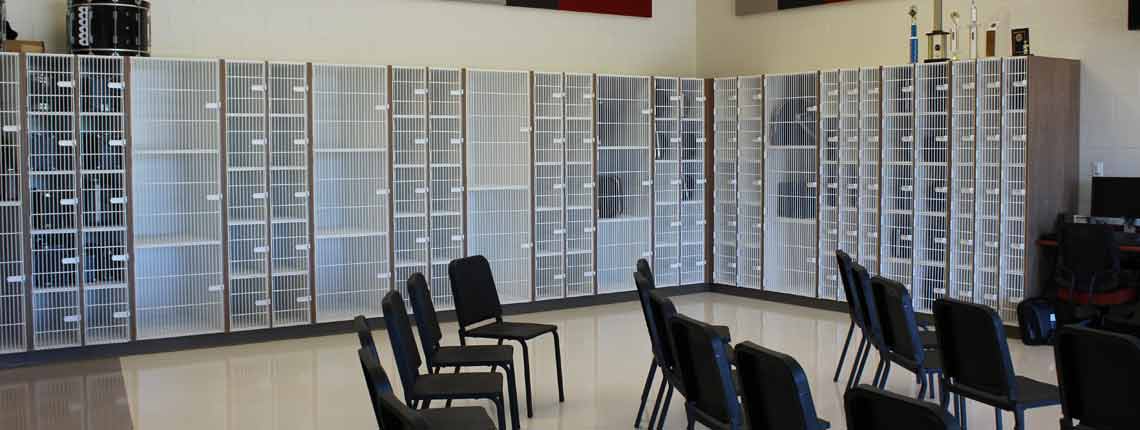 Instrument Storage Lockers